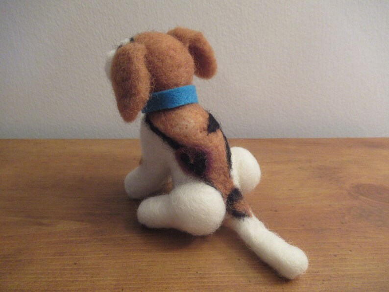 Felted Dog Beagle Figure Handmade Puppy - Etsy