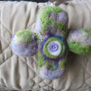 Felted Cross, Hanging Ornament, Handmade Decoration - Etsy