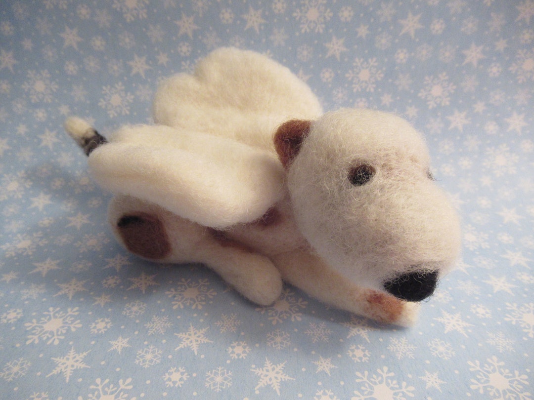 Winged Dog, Dog Angel, Handmade Gift - Etsy