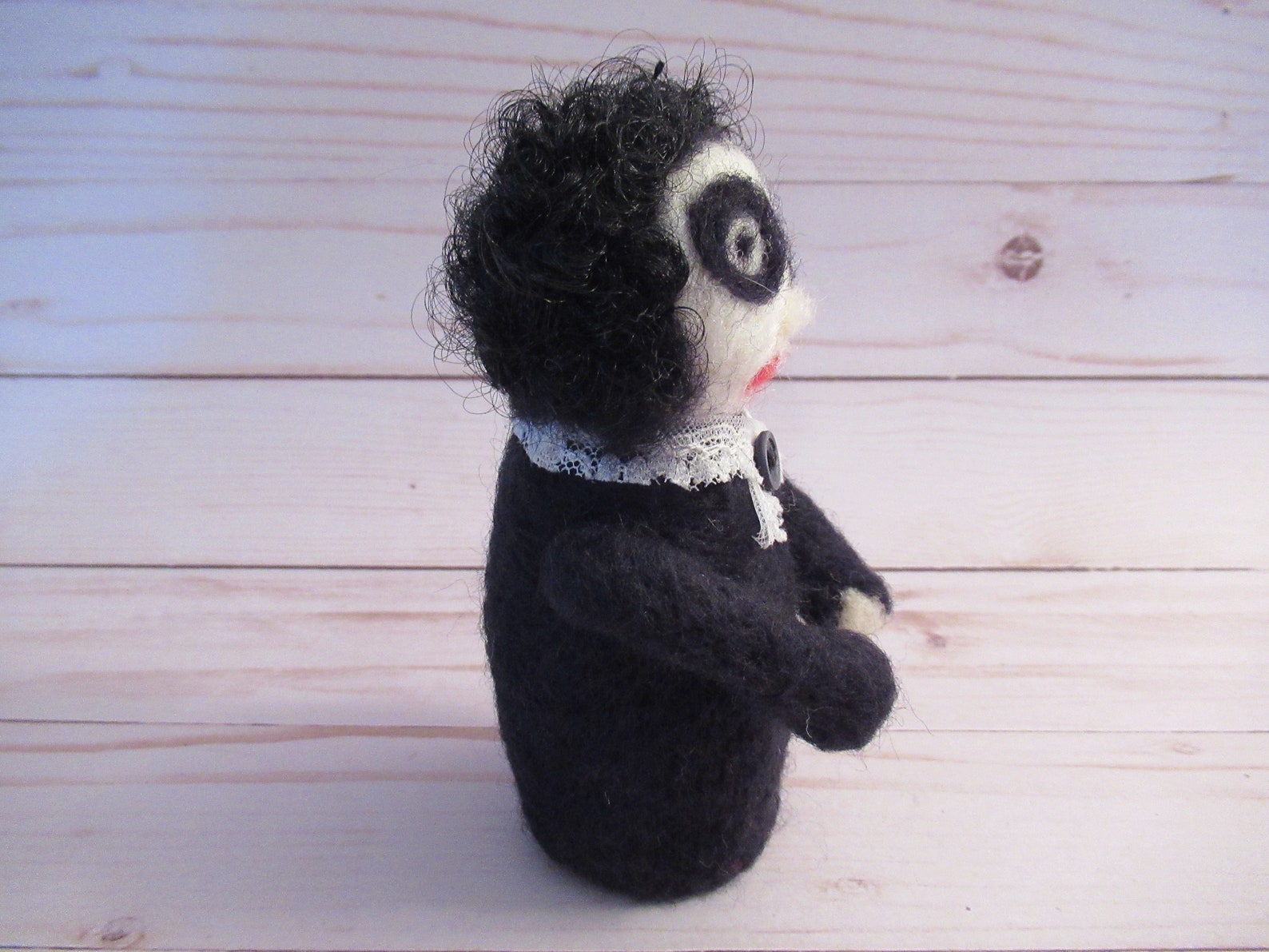 Goth Girl, Novelty Doll, Handmade Figure - Etsy