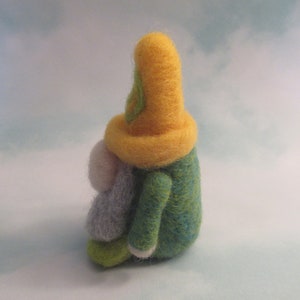 Colorful Gnome, Whimsical Figure, Handmade Dwarf - Etsy