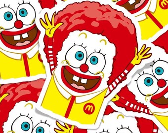 Mcdonalds decal | Etsy
