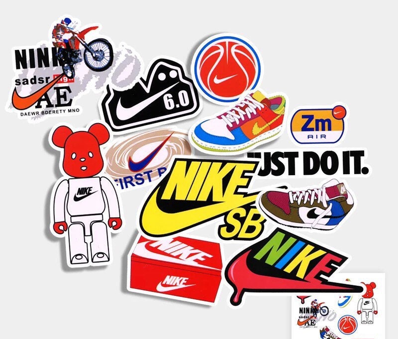 Nike stickers skateboard sticker Nike stuff | Etsy