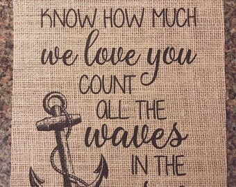 Count All the Waves - Etsy