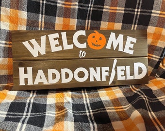 Michael Myers Welcome Sign - Etsy