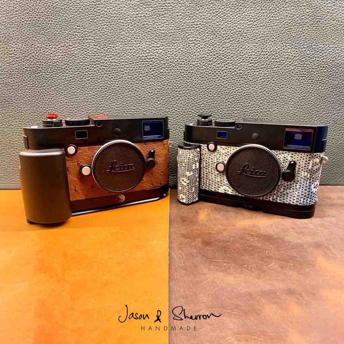 Premium Lizard Leather Camera Skin for Leica M2, M3, M4, M5, M6, M7, M8 ...