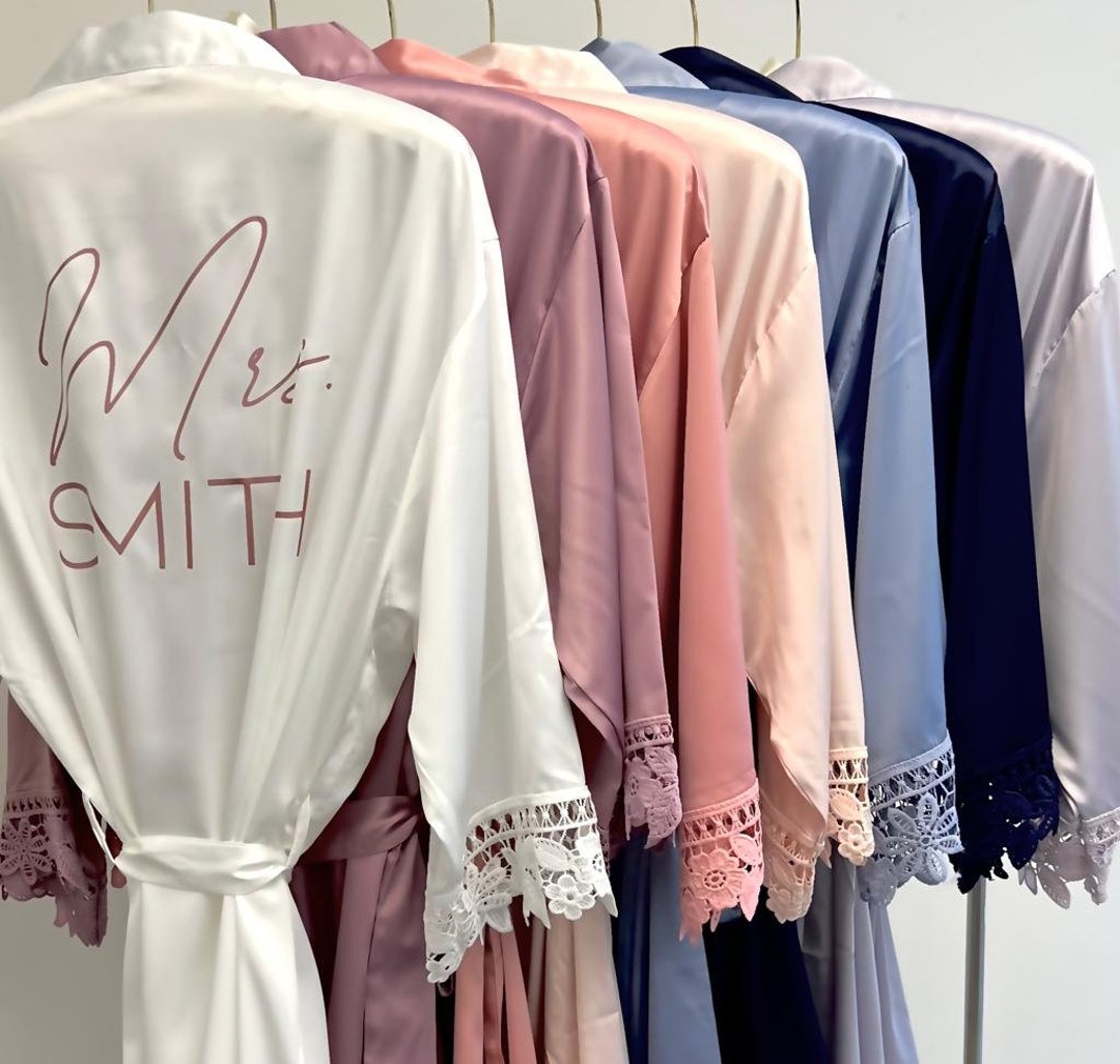 Robes TEMP Promo-plus Size Bridesmaid Gift Bridesmaid Robes Wedding ...