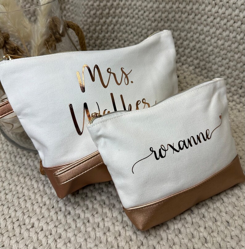 CUSTOM MAKEUP BAG Personalized Pouch Customizable Print - Etsy