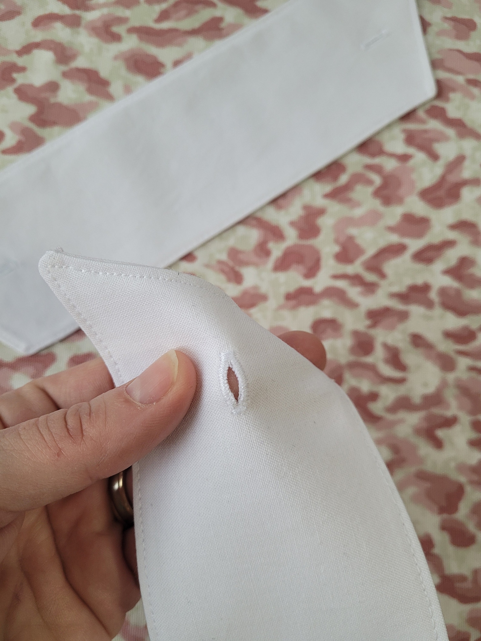 White French Cuffs Detachable White Cotton Cuffs, Fake Dress Shirt ...