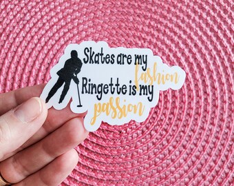 Ringette Sticker - Etsy Canada