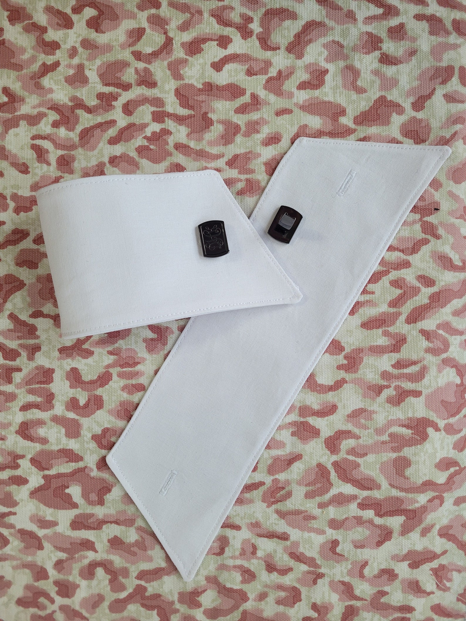 White French Cuffs Detachable White Cotton Cuffs, Fake Dress Shirt ...