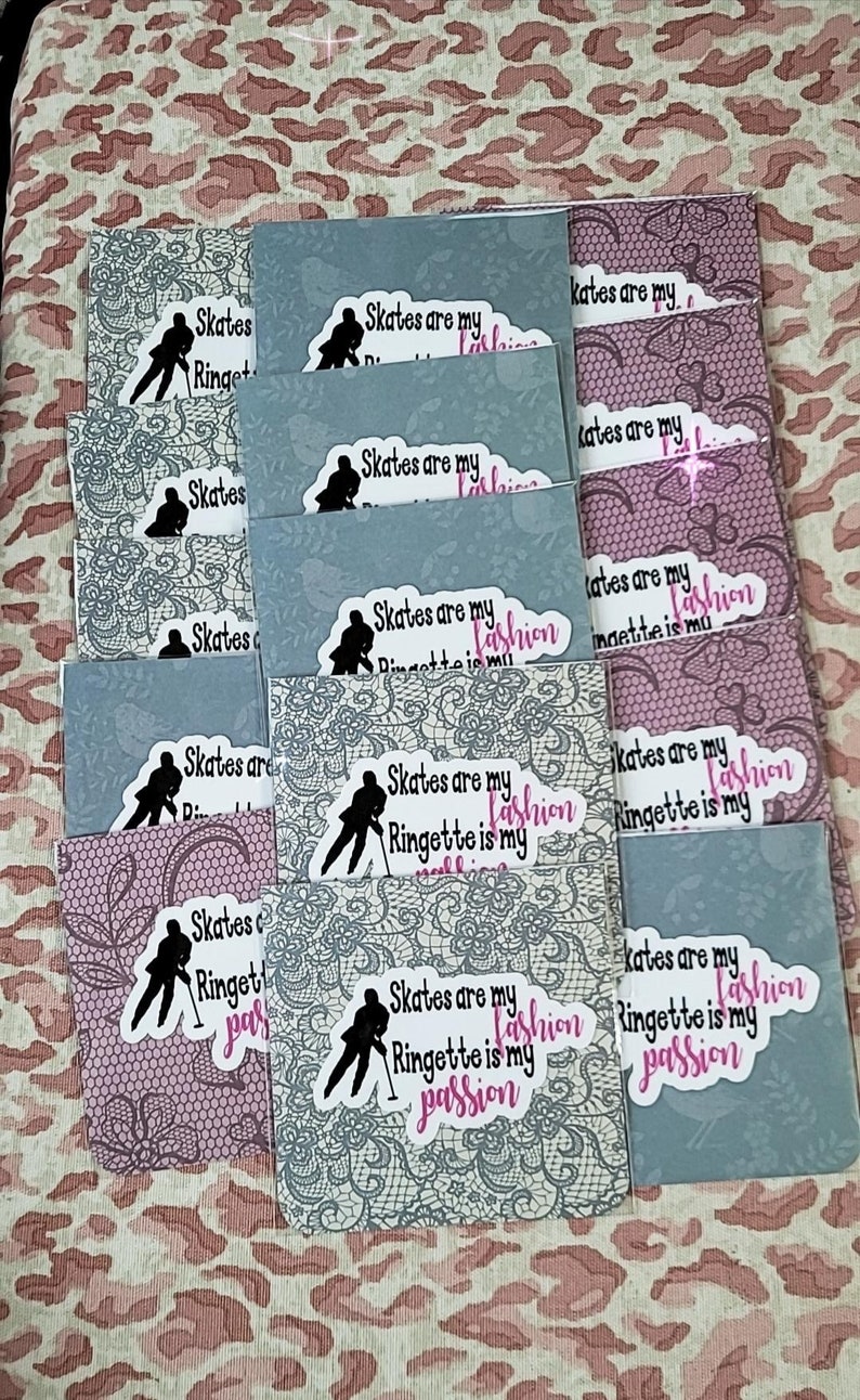Ringette Waterproof Vinyl Sticker, Skates Are My Fashion Ringette is My ...