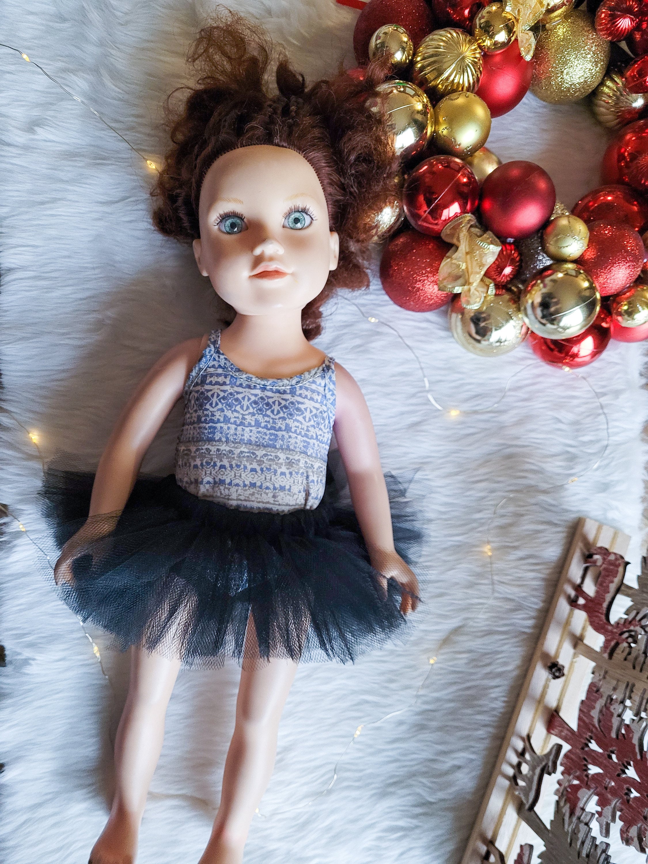 Custom 18 Inches Doll Tutu Skirt for Girl Birthday Gift Stuffy Tutu ...