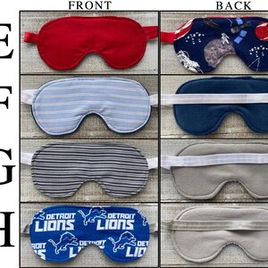 Sleep Mask for Men, Men Sleep Mask, Eye Mask for Men, Football Sleep ...