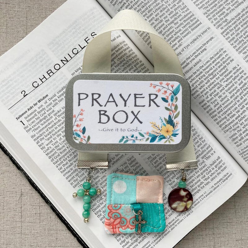 Prayer Box Tin - Etsy