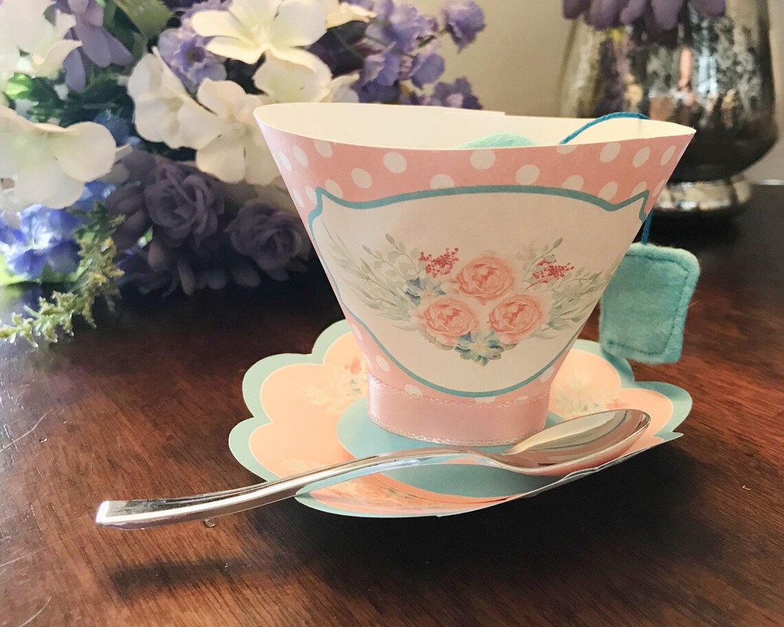 Paper Tea Cups for a Tea Party Tea Party Favors Tea Party | Etsy