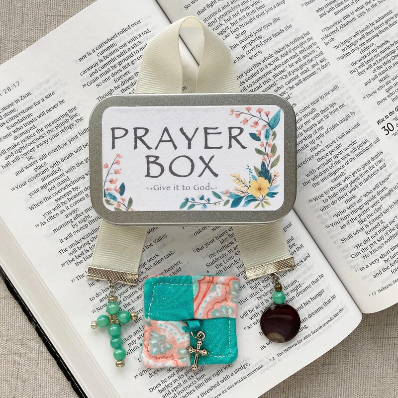 Prayer Box Tin - Etsy