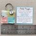 Prayer Square Keychain, Pocket Prayer, Bible Study Group Gifts, Quilted ...