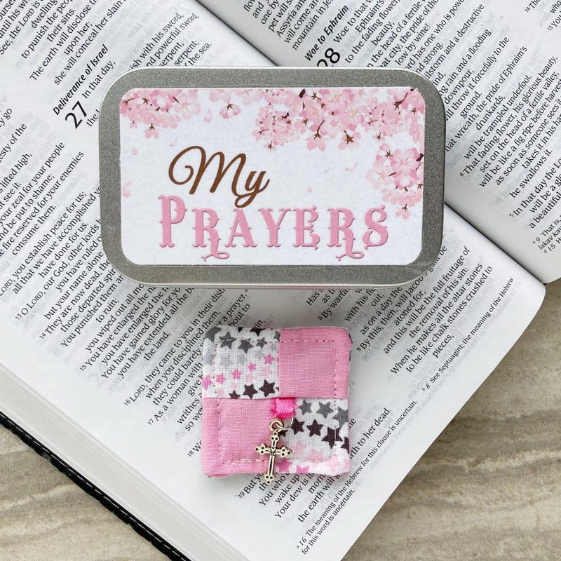 Prayer Box Tin - Etsy