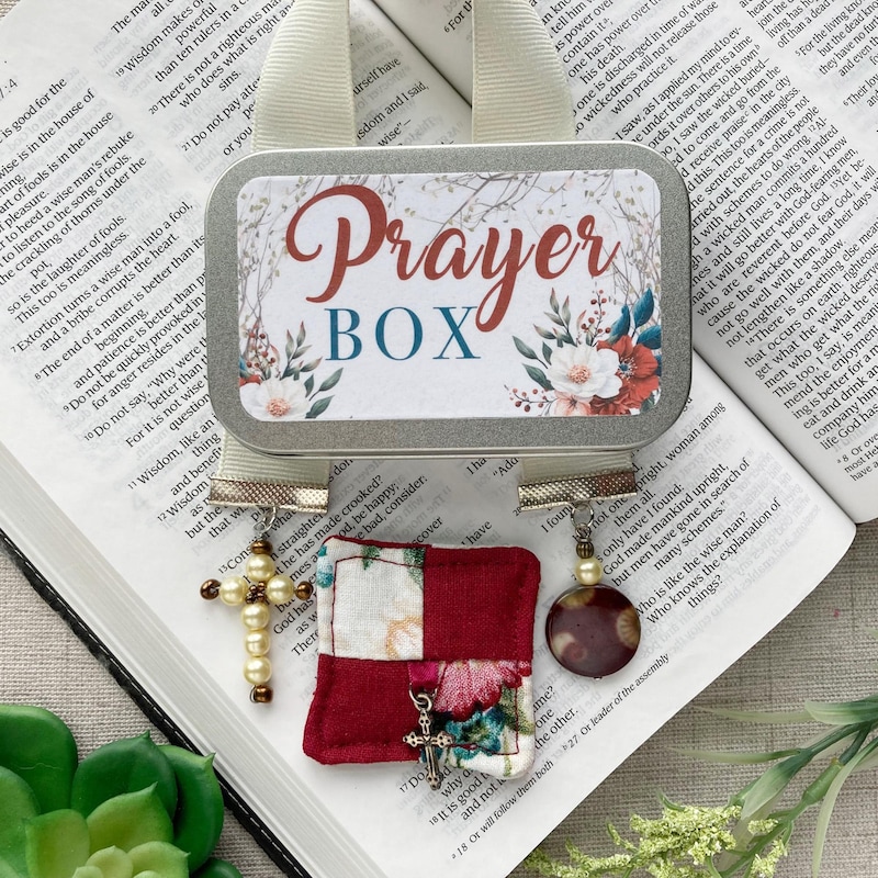Prayer Box Tin - Etsy