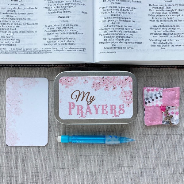Prayer Box Tin - Etsy