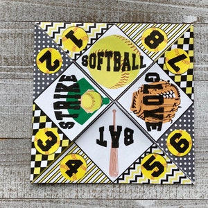 Softball Cootie Catcher, Softball Fortune Teller, Softballgames ...