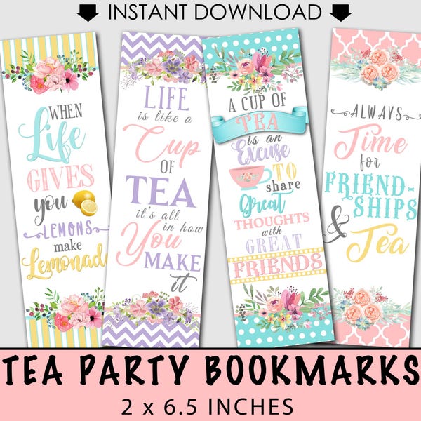 Favor Tea Party - Etsy