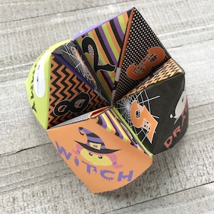 Halloween Cootie Catcher, Halloween Fortune Teller, Halloween Games ...
