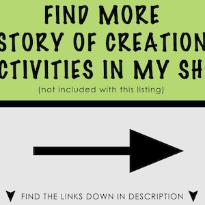 I Spy Story of Creation Activity, Worship Activities for Kids, 7 Days ...