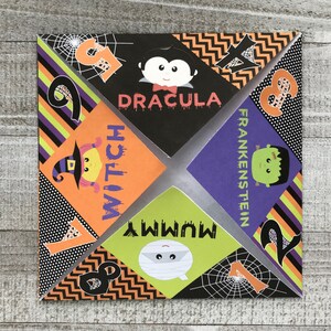 Halloween Cootie Catcher, Halloween Fortune Teller, Halloween Games ...