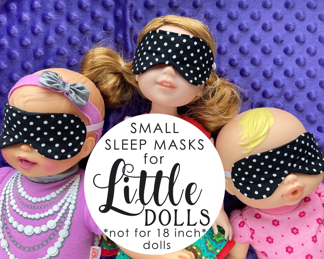 Doll Sleep Mask: Fits 13-15 Inch Dolls - Etsy