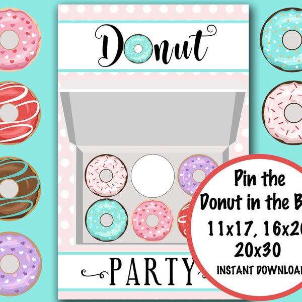 Donut Party - Etsy
