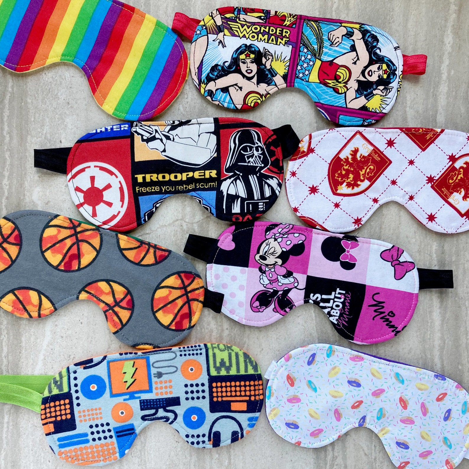 Sleep Mask for Kids Sleeping Eye Masks Sleepover Party Favor | Etsy