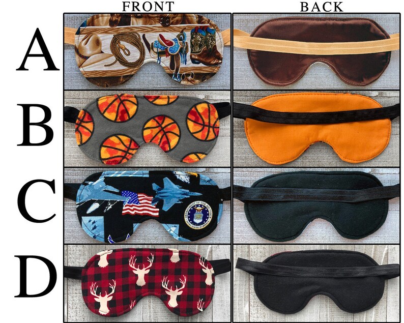 Sleep Mask for Men Men Sleep Mask Eye Mask for Men Football | Etsy