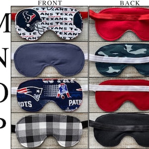 Sleep Mask for Men, Men Sleep Mask, Eye Mask for Men, Football Sleep ...