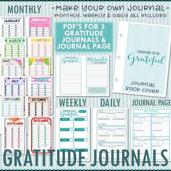 Gratitude Journal - Etsy