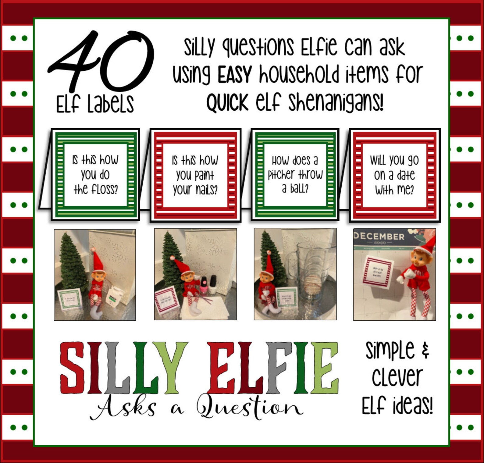 Ultimate Kids Christmas Bundle Instant PDF Download Scavenger Hunt From ...