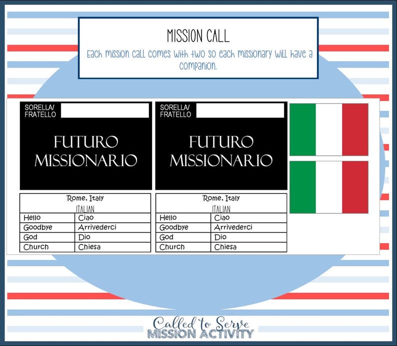 Latter-day Saint Mission Call Activity Kit: Mission Call Letter ...