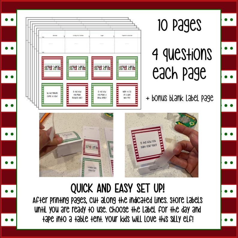 Ultimate Kids Christmas Bundle Instant PDF Download Scavenger Hunt From ...