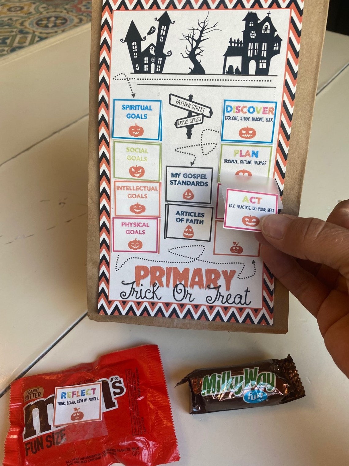 Primary Trick or Treat Halloween Activity Learn and Teach - Etsy