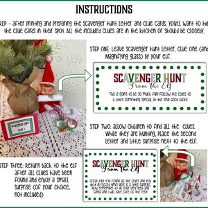 Scavenger Hunt From the Elf Quick Easy and FUN Activity From - Etsy