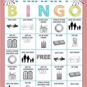 Primary Bingo Game Holiday Themed Primary Activity Family - Etsy