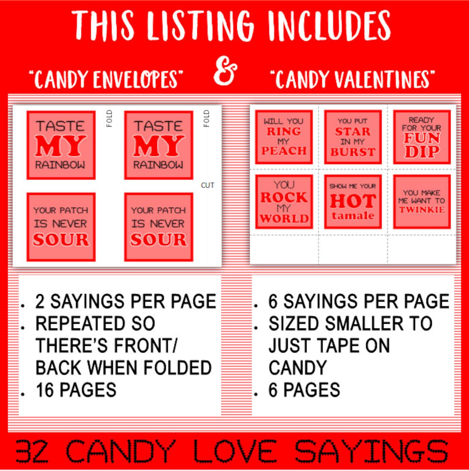 Candy Love Sayings - Risqued! Adult Candy Sayings - Adult Valentines ...