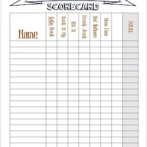 Thanksgiving Minute to Win It - Family or Group Game - Kid Friendly and ...