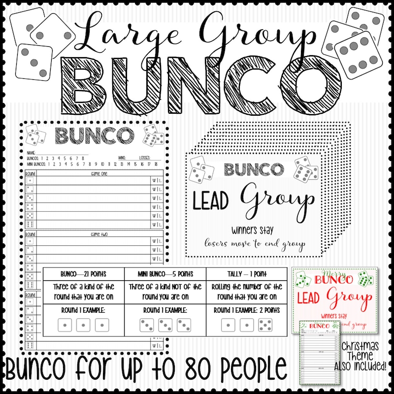 Bunco - Etsy