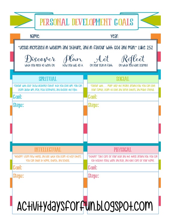 Lds Primary Activities