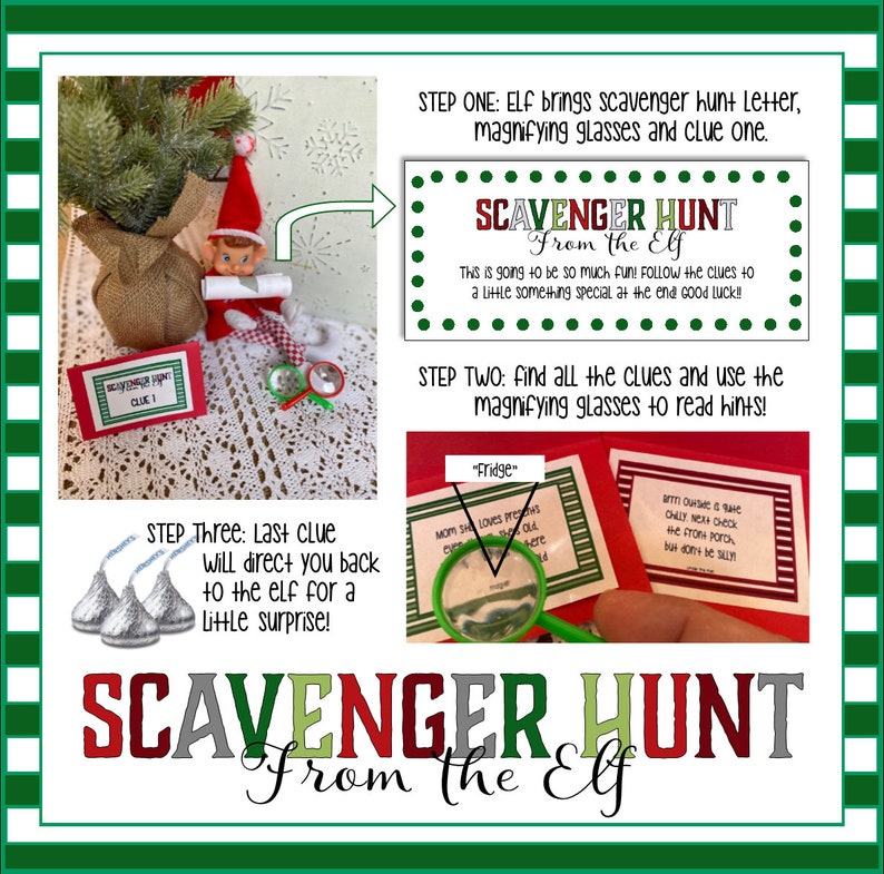 Ultimate Kids Christmas Bundle - Instant PDF Download - Scavenger Hunt ...
