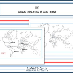 Latter-day Saint Mission Call Activity Kit: Mission Call Letter ...