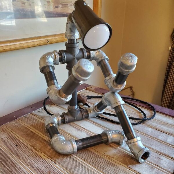 Pvc Pipe Lamp - Etsy