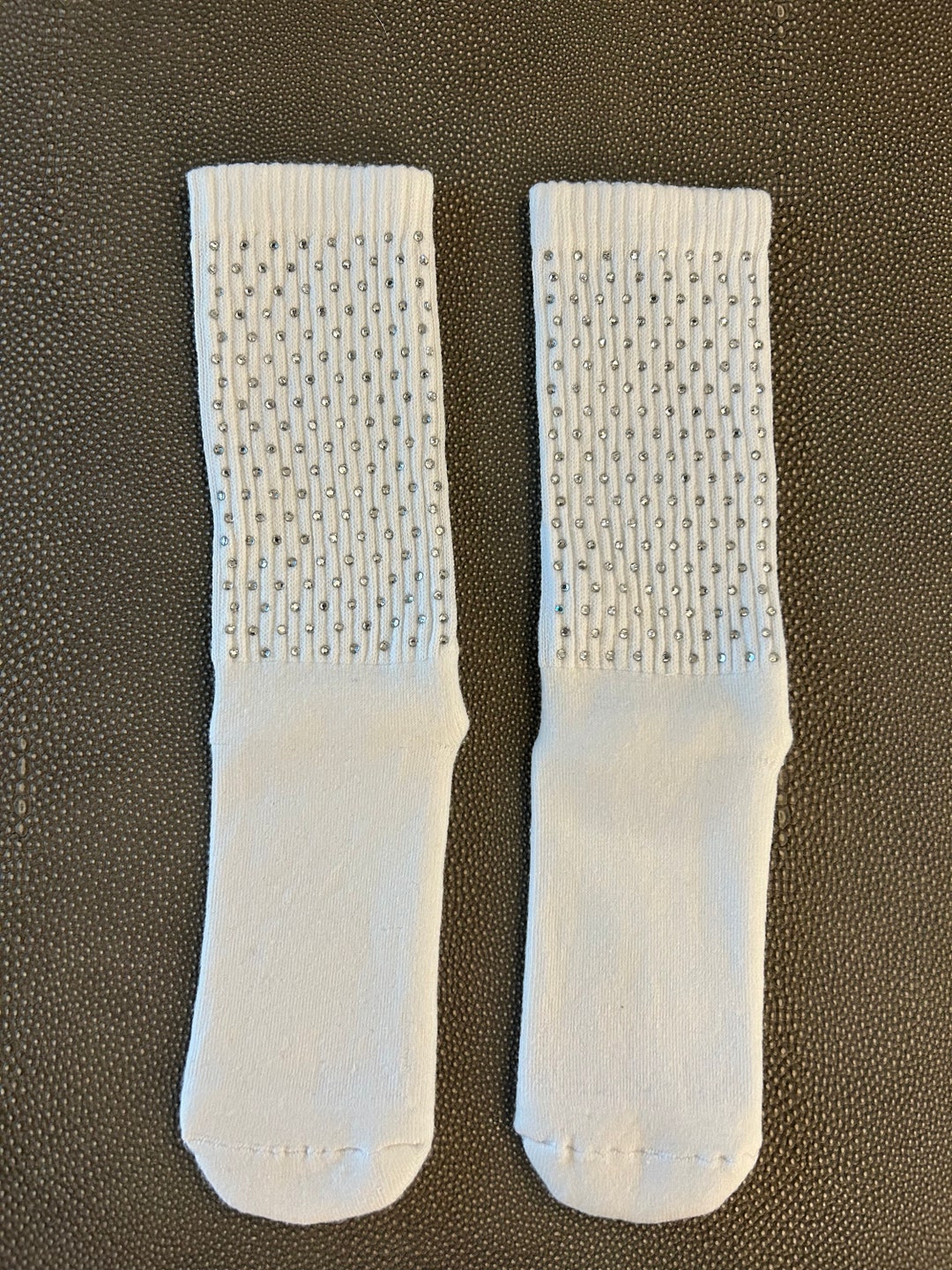 Rhinestone/ Crystal Socks Bling Socks Bedazzled Crystal - Etsy